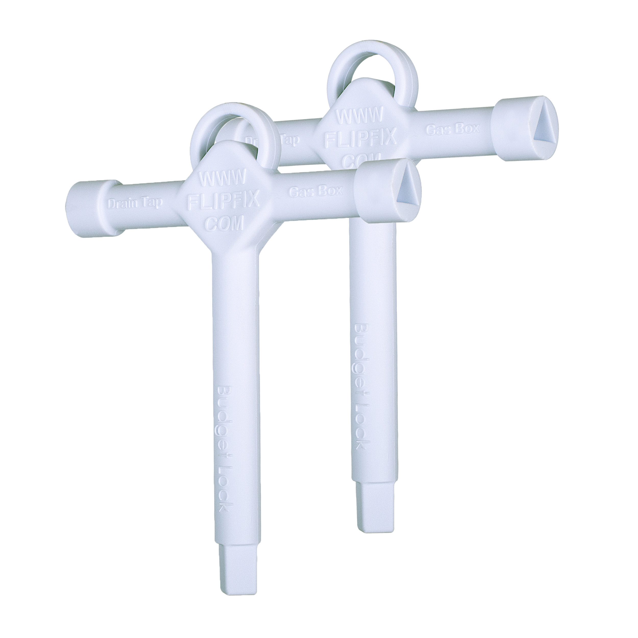 Two Replacement FlipFix 3-Way Utility Access Panel Keys - FlipFix | UK ...