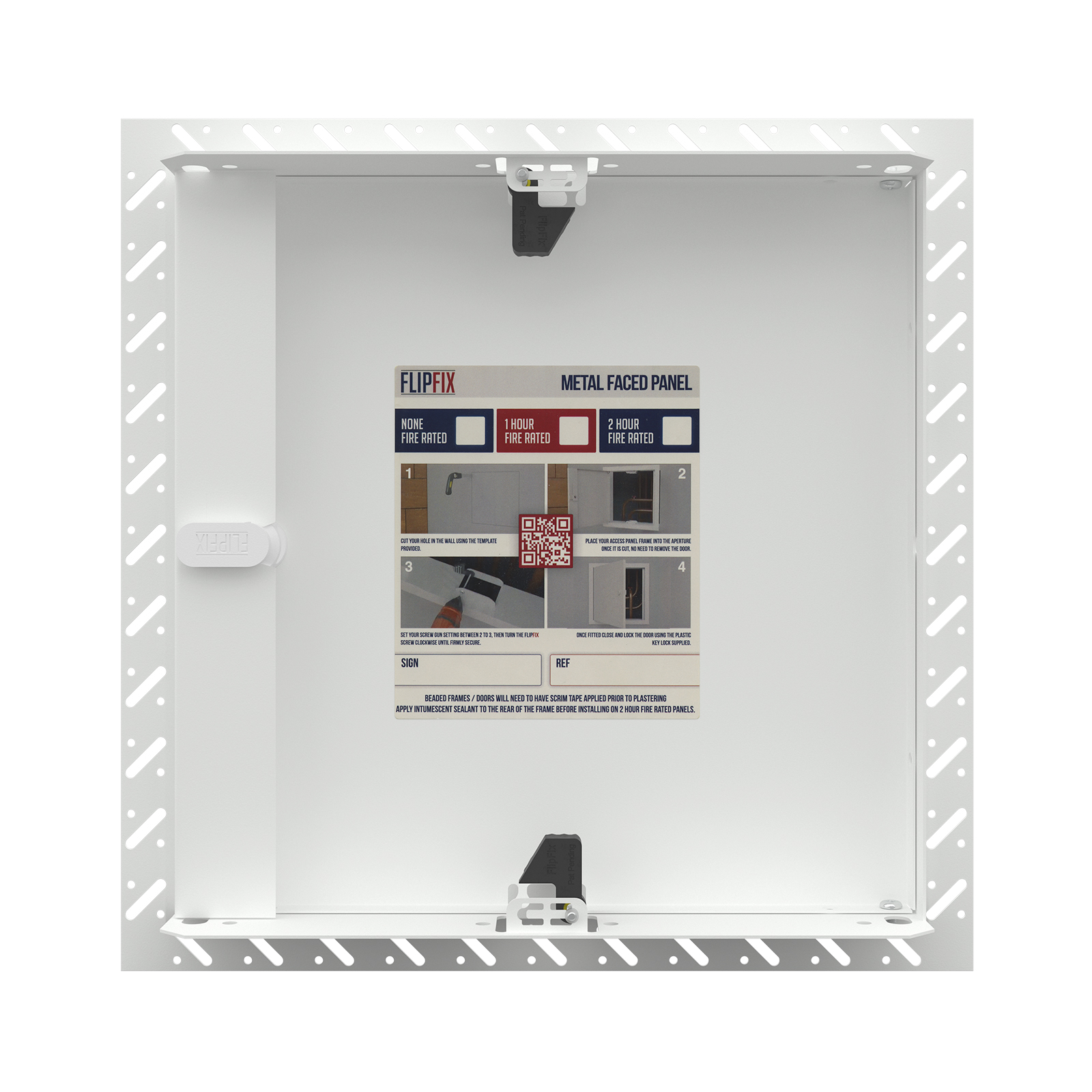 FlipFix Metal Access Panel – Beaded Frame - FlipFix | UK's Fastest ...